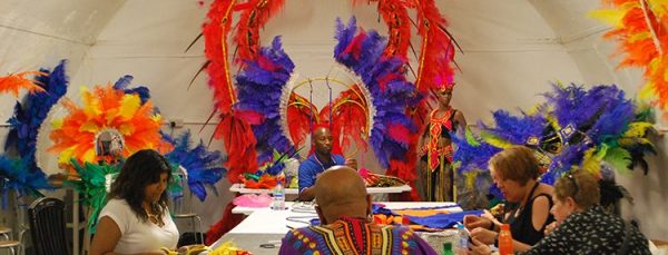 OPEN & WELCOME TO ALL 11am – 4pm mas camp - Sunshine International Arts